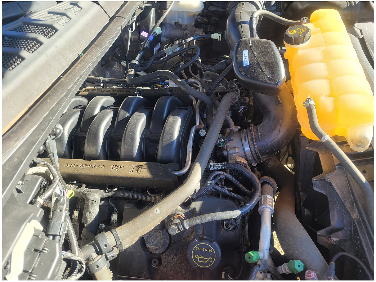 73k 2015-2017 FORD F150 COYOTE 5.0 ENGINE AUTOMATIC TRANS 6r80 4x4 F-1 ...