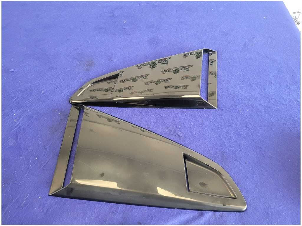 2015-2023 Ford Mustang GT S550 Pair Side Quarter Louvers Panel Paint G ...