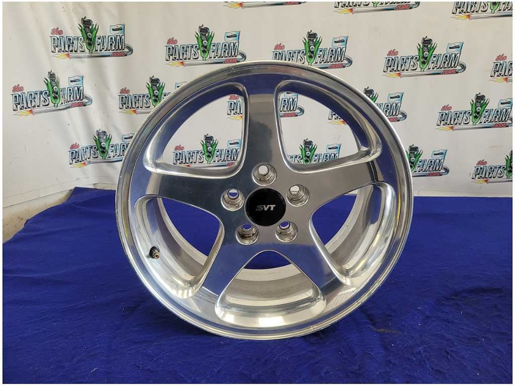 1994-2004 Ford Mustang GT Cobra Wheel 17x8 5 Spoke Polished *Scuffs* 2 ...