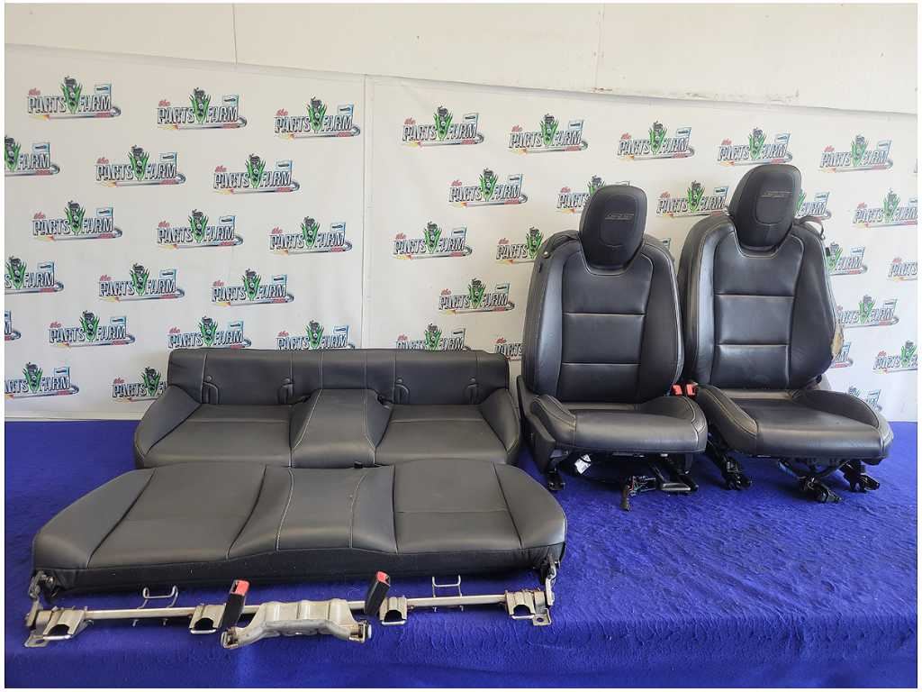 2010-2015 Chevrolet Camaro SS Coupe Set Seats Seat Leather Power *Read ...